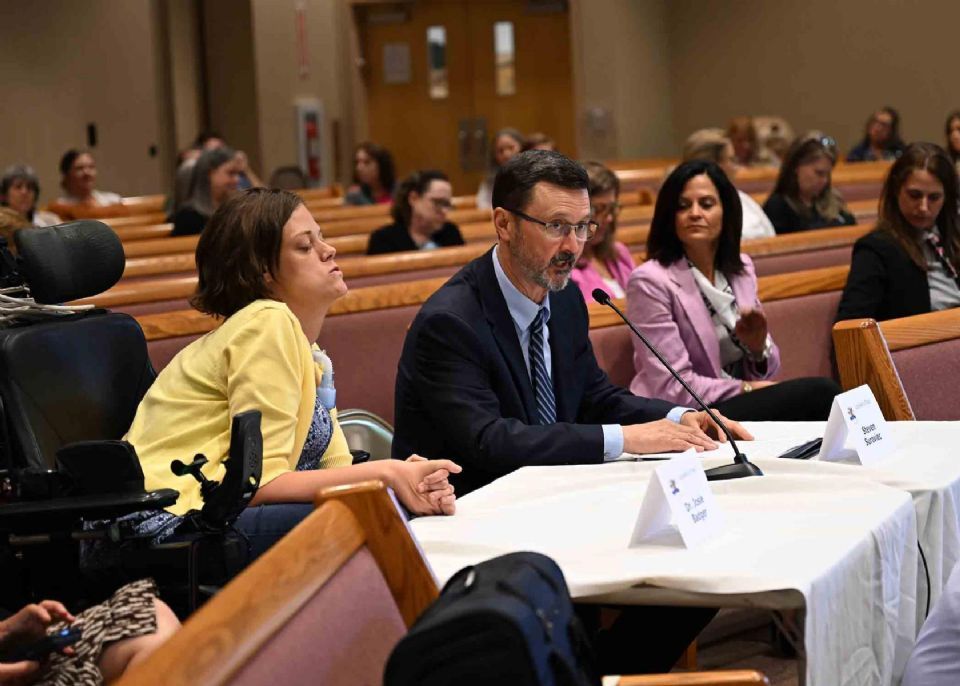 Steve Suroviec, Achieva's President & CEO, along with Dr. Josie Badger ...