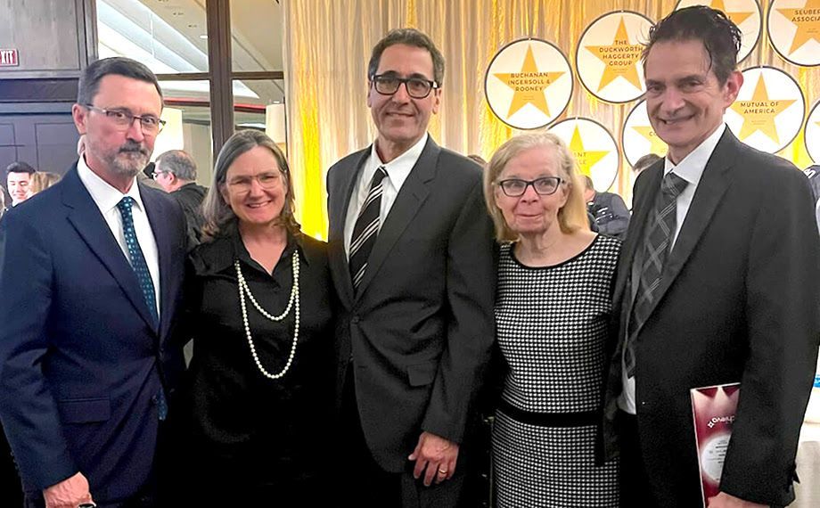 Left to Right: Steve Suroviec, President and CEO, Achieva; Mary Hartley ...